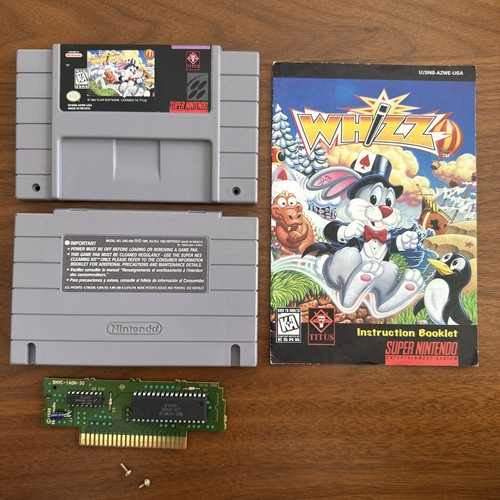 Whizz - SNES Game With Manual, Clean And Working | eBay