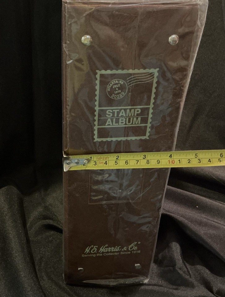 H E Harris Heirloom 4 Inch Stamp Binder - New Never Used -No Pages Or ...