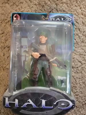 Joyride Studios Halo Series 3 UNSC Marine Sergeant Stacker Figure 2003 ...