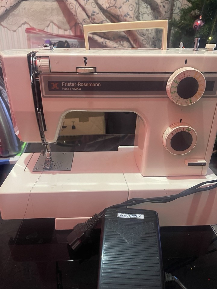 Frister Rossmann Panda 6 mkII Sewing Machine with Foot Pedal | eBay UK