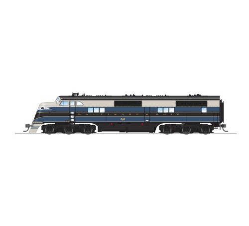 Broadway Limited 5502 HO Baltimore & Ohio EMC EA/A P3 Diesel Locomotive ...