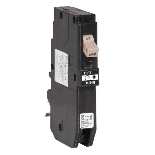 Eaton CHFP120DF 20A Type CH Dual Function Arc Fault/Ground Fault ...