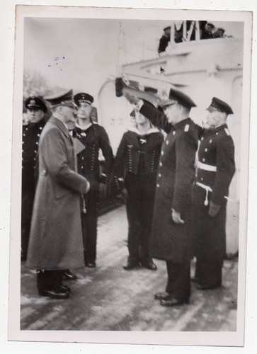 MEMEL - LITUANIA - ADOLF HIT*LER in visita - Real Photo - LITHUANIA ...