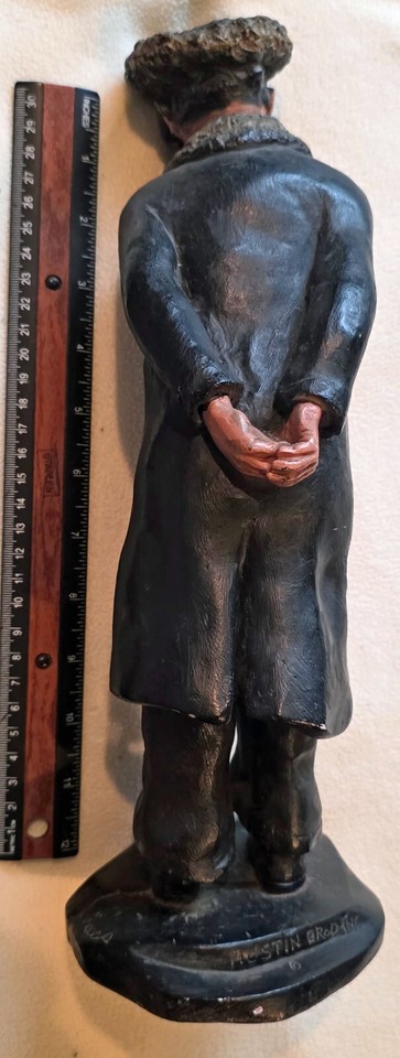 Judaica- 14 3/4" high Jewish Man with clasping hands, D. Klass Austin ...