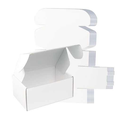 9x6x4 Inch White Shipping Boxes 30 Pack Mailer Boxes for Packaging ...