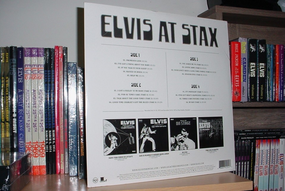Elvis Collectors 2LP Set: Elvis at Stax 40th Anniversary 180-gram (New ...