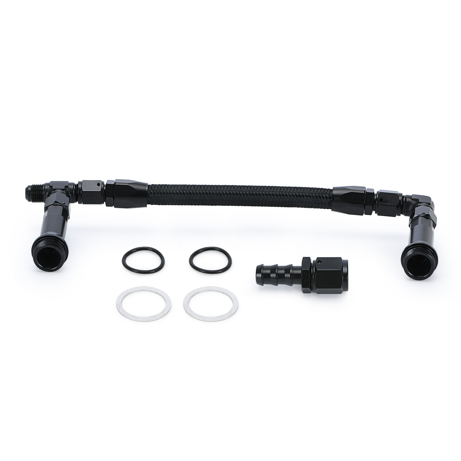 7/8-20 Dual Feed Aluminum Fuel Log Line For Holley Carburetor Double ...