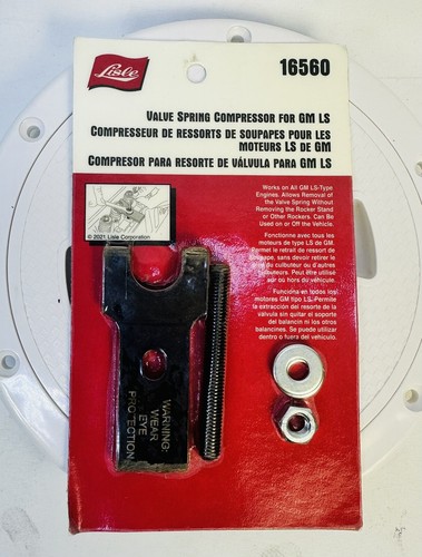 Lisle 16560 Valve Spring Compressor Tool for GM LS compresor para ...