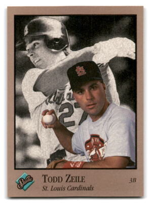 Todd Zeile 1992 Studio #100 St. Louis Cardinals BASEBALL | eBay