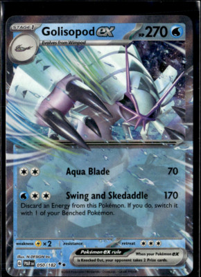 GOLISOPOD EX Pokemon TCG Paradox Rift 050/182 Holo Double Rare 2023 | eBay