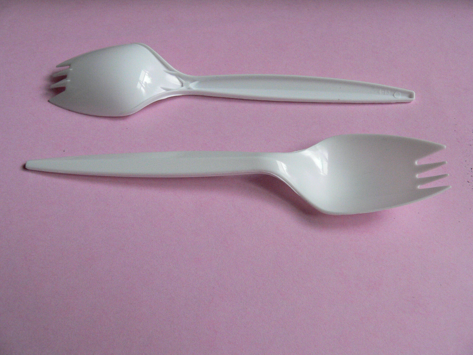 White Spork Plastic Lot of 10 Count Make Your Own Forky from Toy Story ...