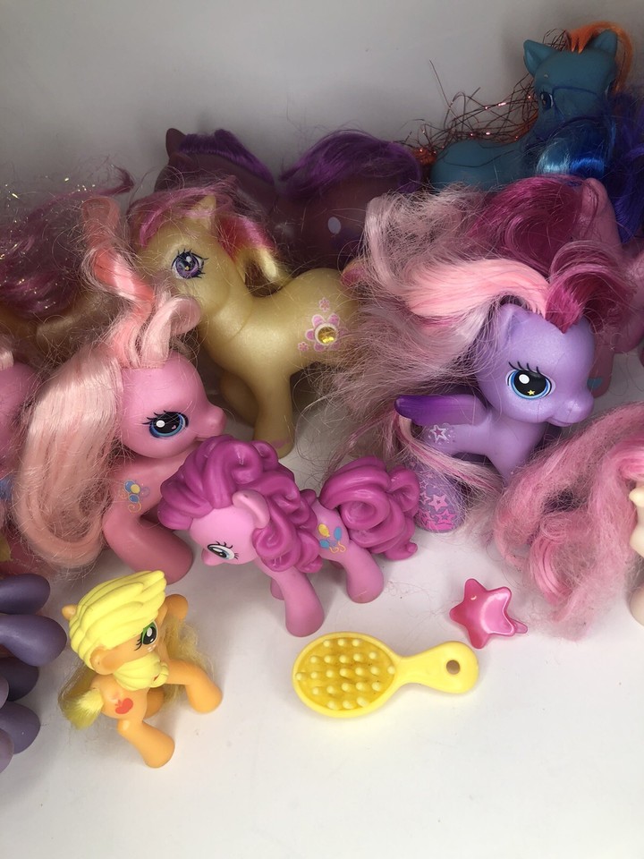 My Little Pony Mixed Lot - Brushables MLP G3, G4, Etc. Lot Of 15 ...