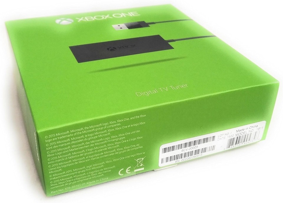 Xbox One Digital TV Tuner (Microsoft Xbox One) | eBay