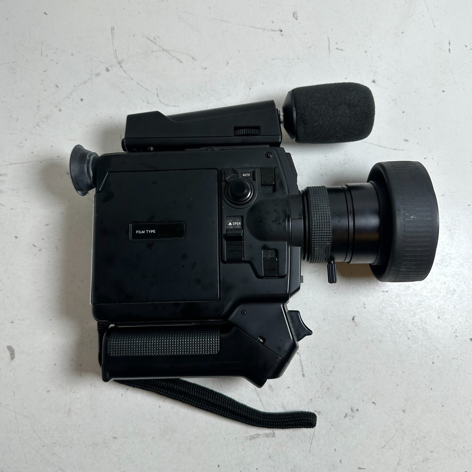 Vintage Minolta XL-Sound 84 Black Built-in Microphone Super 8mm Film ...