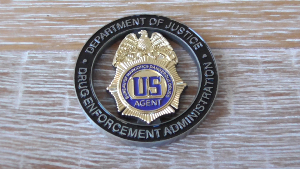 DEA Drug Enforcement Administration 45 Years Of Excellence Challenge ...