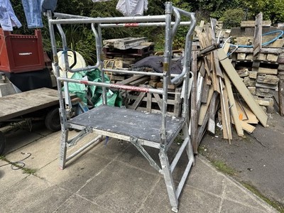 3x Delta Deck Pop Up Work podium Platform Scaffold | eBay UK