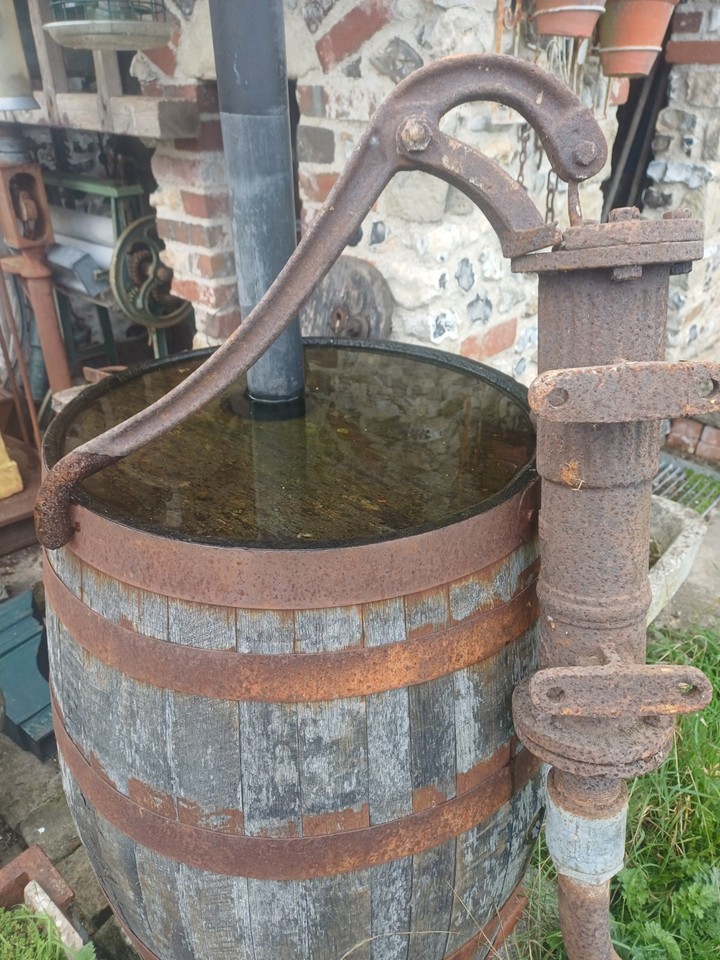 Reclaimed Victorian Cast Iron Well Water Pump, Spares Or Repair | eBay UK