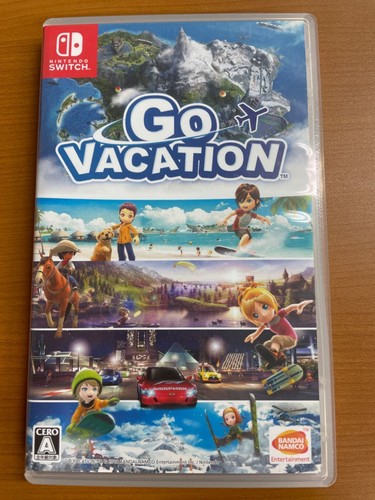 Go Vacation Nintendo Switch Bandai Namco Action Game with Case From ...