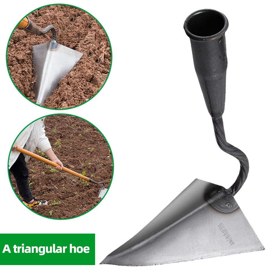 Small Tip Hoe Triangle Plowing Hoe Hand Plow/Manual Plough Rake Hoe ...