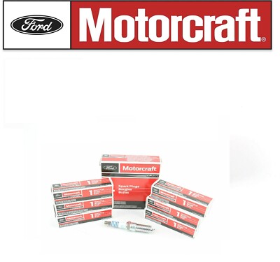 Set of 6 Genuine OEM Motorcraft SP520 589 Spark Plugs Ford CYFS12F5 New ...