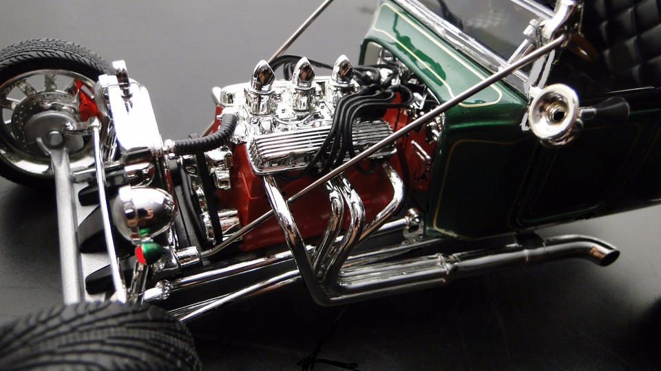 Hot Rod Dragster Racing1 18Classic Race Car12Custom Built GT Metal Body ...