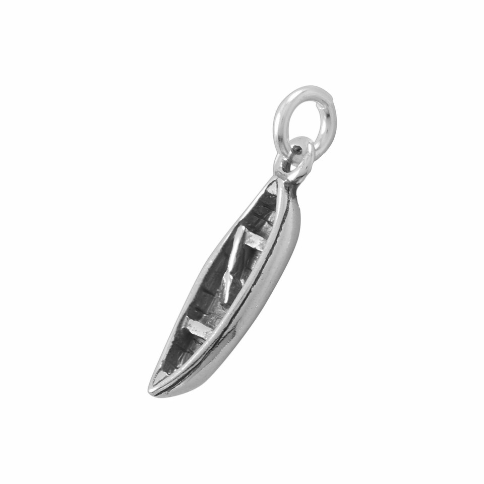 Sterling Silver Float Along! Canoe Charm | eBay