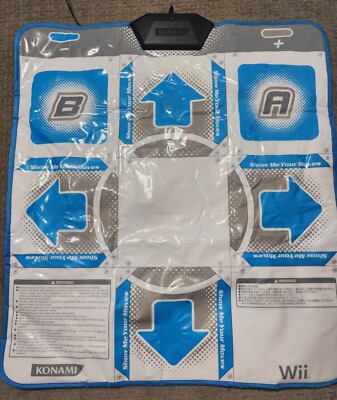Konami Dance Pad For Nintendo Wii/Gamecube (RU054) DDR Dance Dance ...