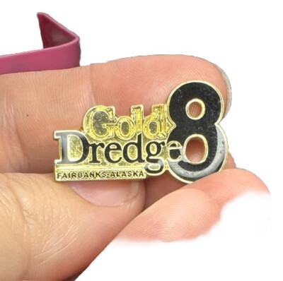Vintage Gold Dredge 8 Fairbanks Alaska Pin Souvenir Tourist | eBay