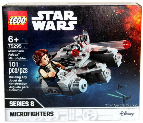 Lego #75295 STAR WARS Millennium Falcon Microfighters Series 8 Building ...