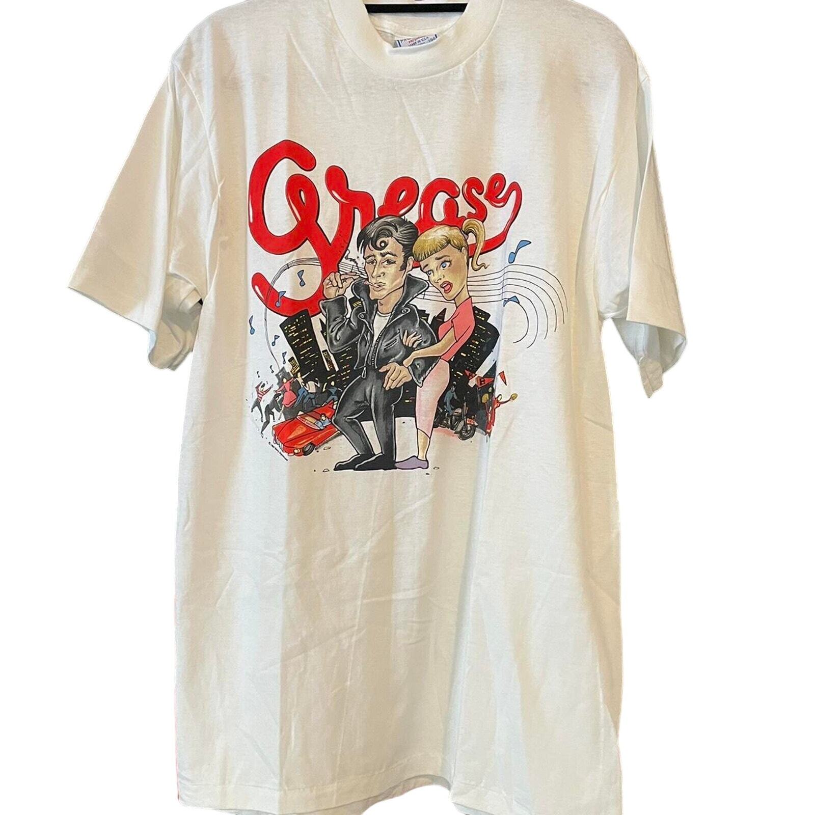 Vintage 90s Grease Danny and Sandy 1994 Shirt Adult L… - Gem