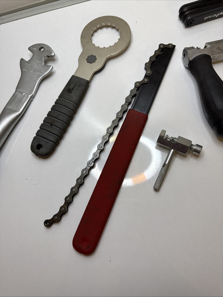 Bicycle Tool Bundle, Chain Breaker, Pedal Wrench, Cassette Tool , Mtb ...