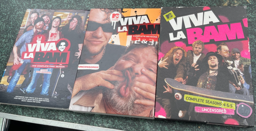 Viva La Bam MTV Series Season 1 2 3 5 and Bonus Discs DVD Box Sets ...