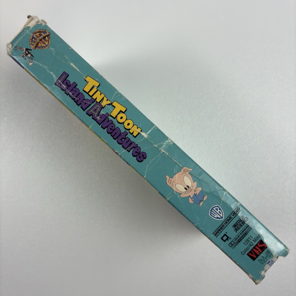 Tiny Toon Island Adventures (VHS, 1994) Warner Bros Family ...