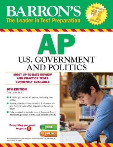 Barron's AP U.S. Government and Politics, 9th Edition (Barron's AP ...