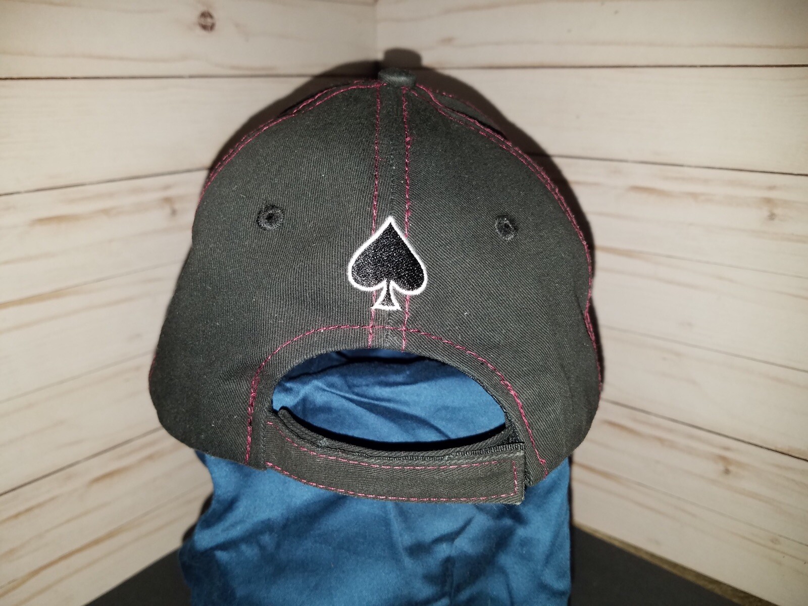 Poker Cards Game Embroidery Men Baseball Cap Strap Cl… - Gem