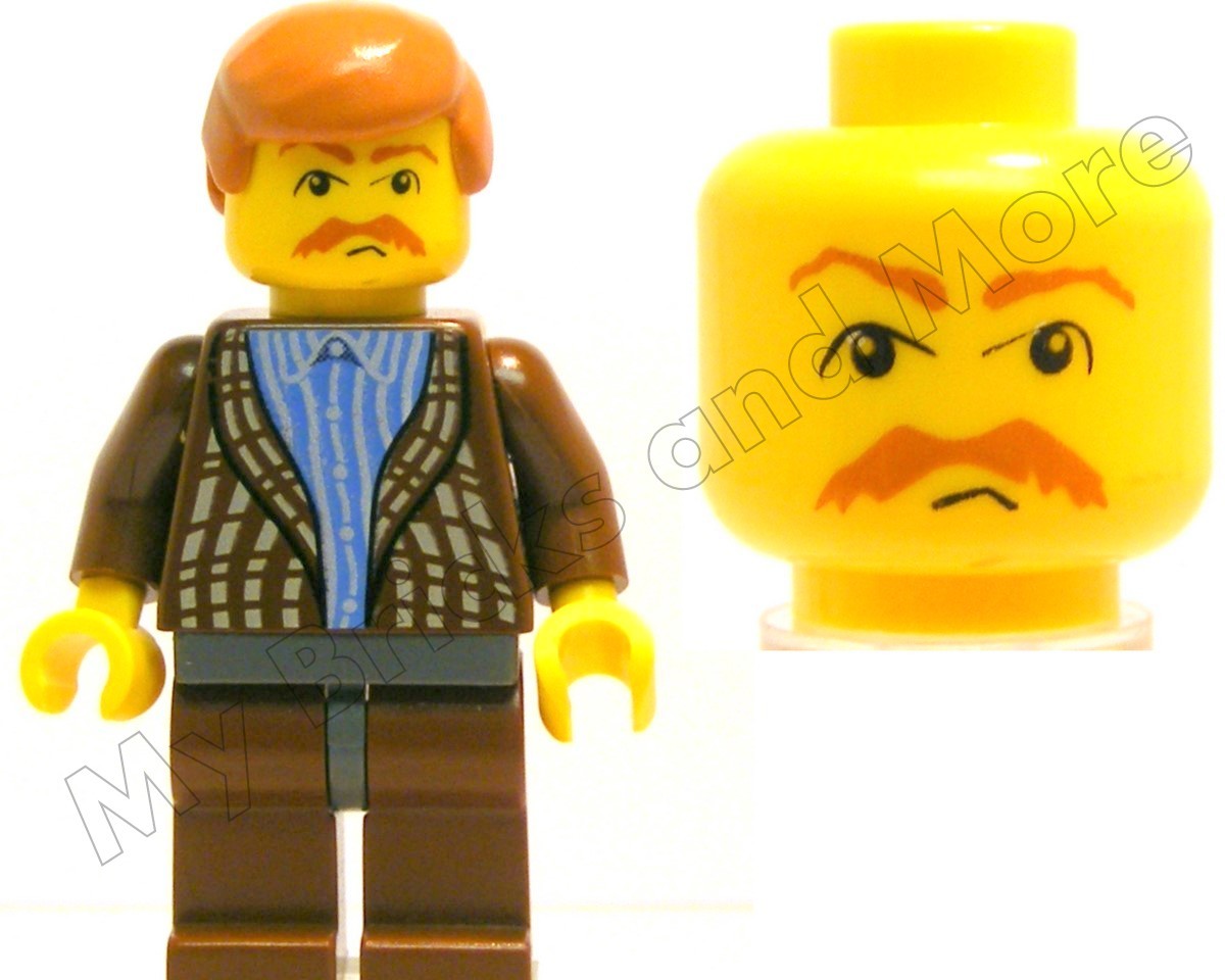 Lego Harry Potter Minifigure Uncle Vernon Set 4728 100% REAL | eBay
