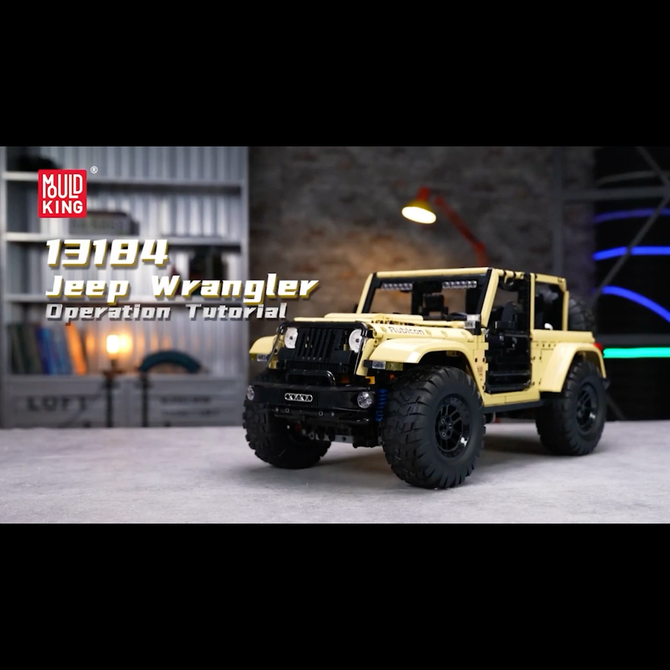 Mould King 13184 Off-Road SUV 1:6 Scale Remote Controlled Model Car KIT ...
