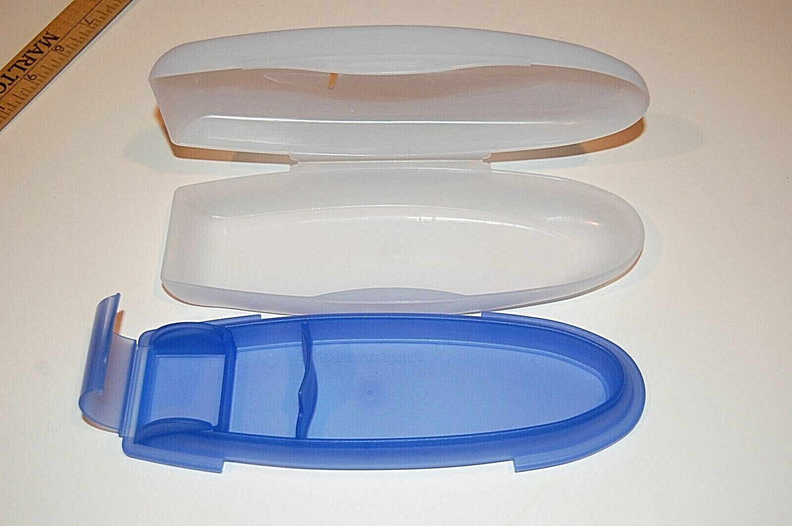 TUPPERWARE Versa Case - Holds Stamps and/or other smalls -Unique - New ...