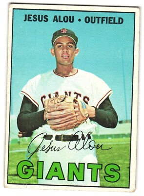 Jesus Alou 1967 Topps Card #332 LB | eBay