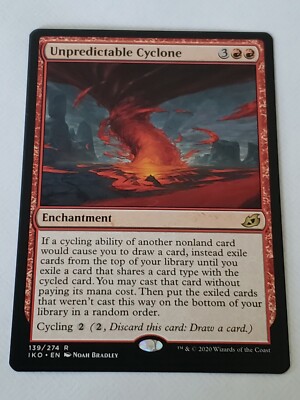 Unpredictable cyclone Ikoria lair Of Behemoths Mtg Card Mint Condition ...