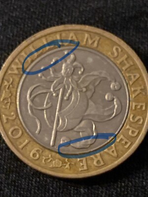 2016 William Shakespeare Jester £2 two pound coin rare | eBay UK