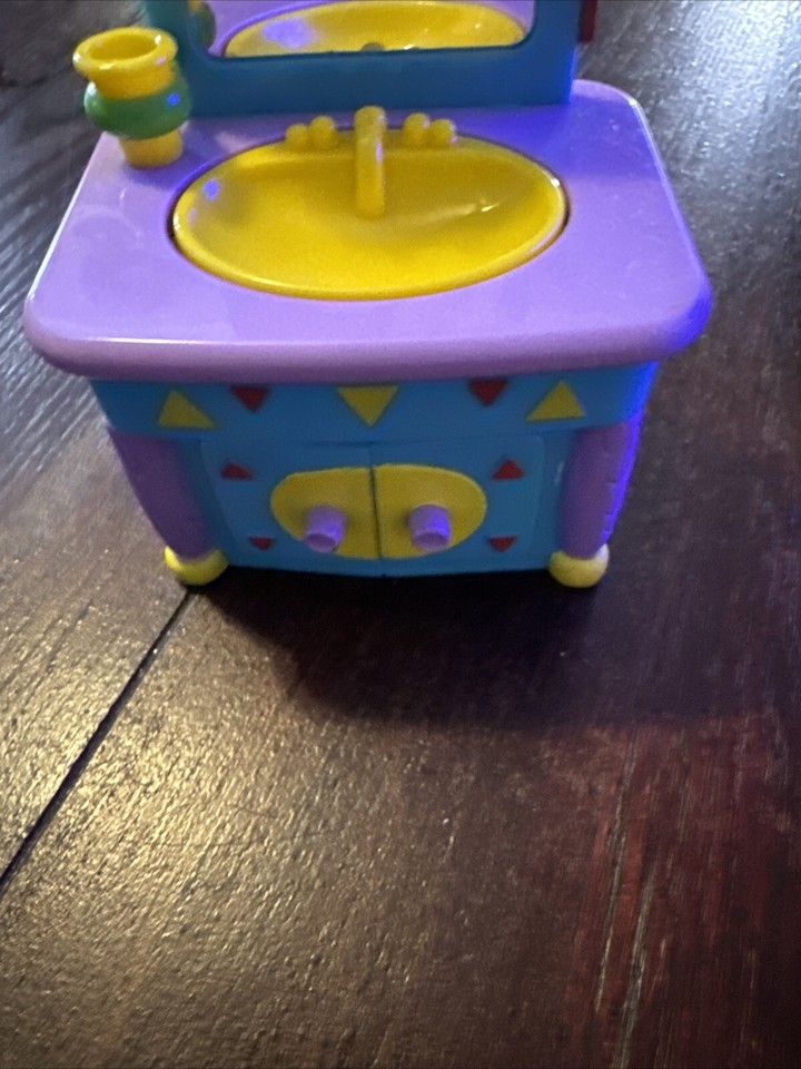 BATHROOM SINK VANITY Dora The Explorer Dollhouse Furniture THK6 | eBay