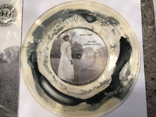 *LIQUID FILLED* Taylor Swift “The Lakes” Vinyl 7” record RSD Folklore ...
