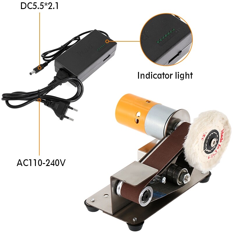 Electric Belt Sander Polishing Sharpening Machine Fixed Angle Knife ...