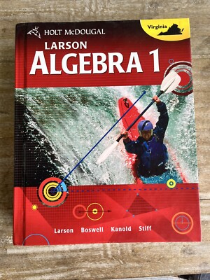 Larson Algebra 1 (Holt McDougal Larson Algebra 1) | eBay