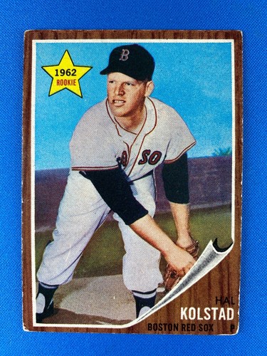 1962 Topps Baseball Hal Kolstad #276 RC Boston Red Sox MLB | eBay