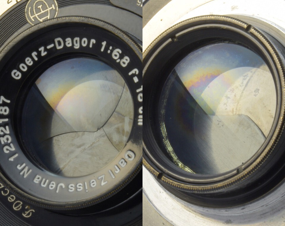 Carl Zeiss Jena Goerz Dagor 6.8/180mm Compur Shutter Lens | eBay