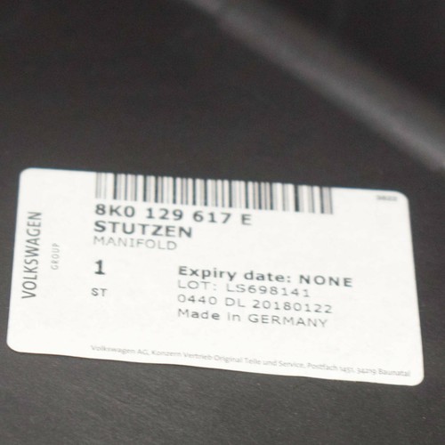 OEM AUDI A4 B8 FRONT AIR DUCT 8K0129617E GENUINE | eBay