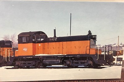 MILWAUKEE ROAD, #867, SW1, Switcher, SW, GM's Electro-Motive Division ...