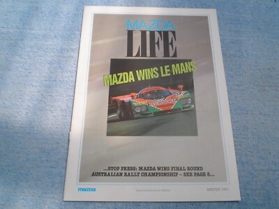 MAZDA LIFE MAGAZINE from WINTER 1991 (Aust. print). | eBay